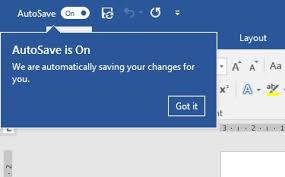 AutoSave will be enabled by default in Office 365 - be careful ...