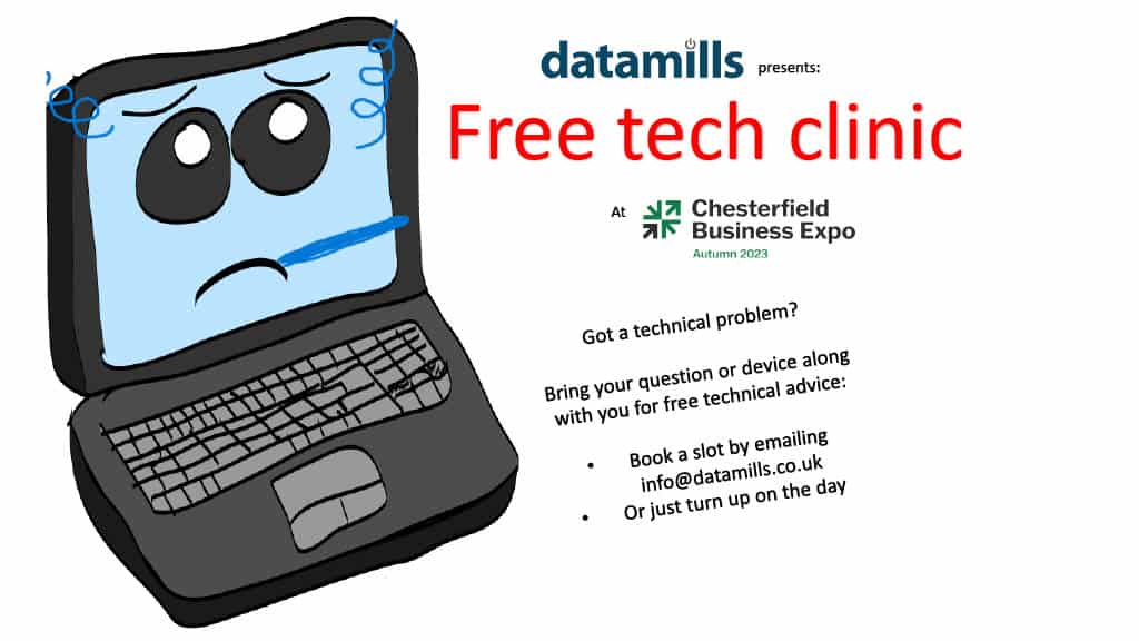 datamills at Chesterfield Business Expo - Datamills
